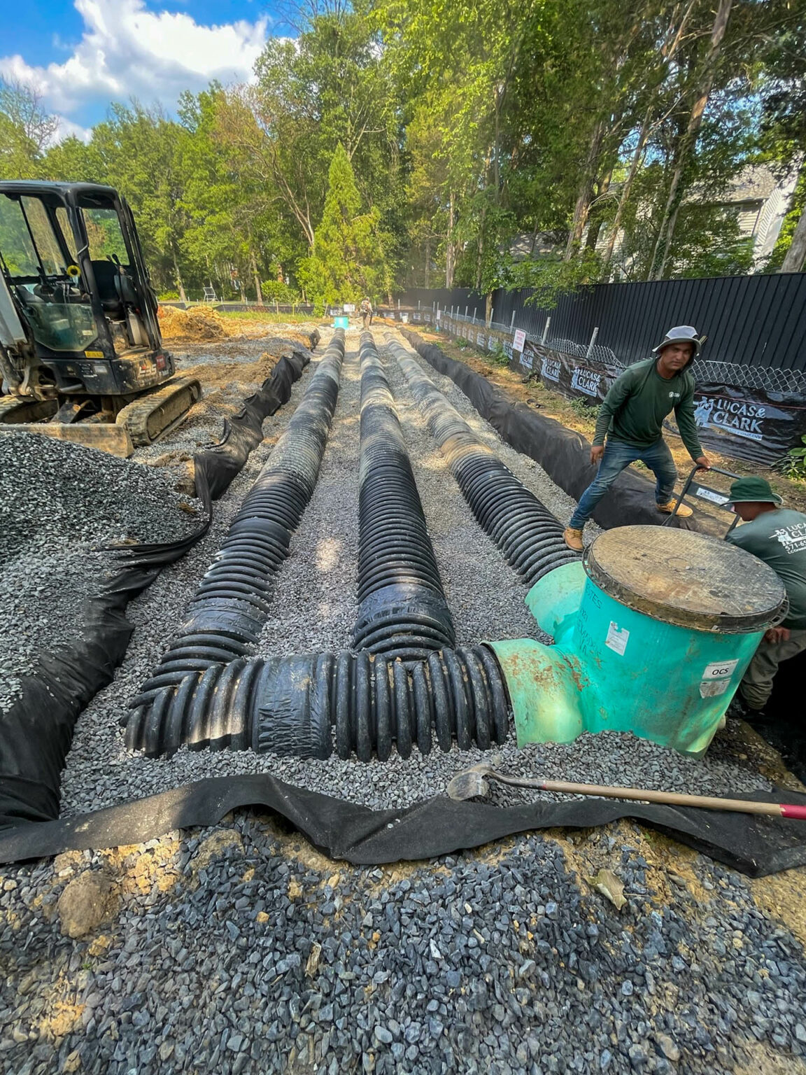 Drainage Installation in Great Falls, McLean, Vienna & More